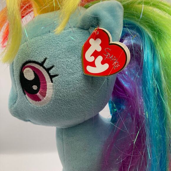 My Little Pony | Toys | Rainbow Dash Ty Sparkle My Little Pony Plush ...